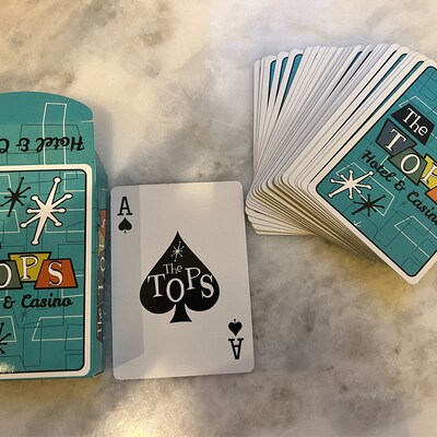 The Tops Playing Cards Fallout New Vegas In-game Design Inspired - Etsy