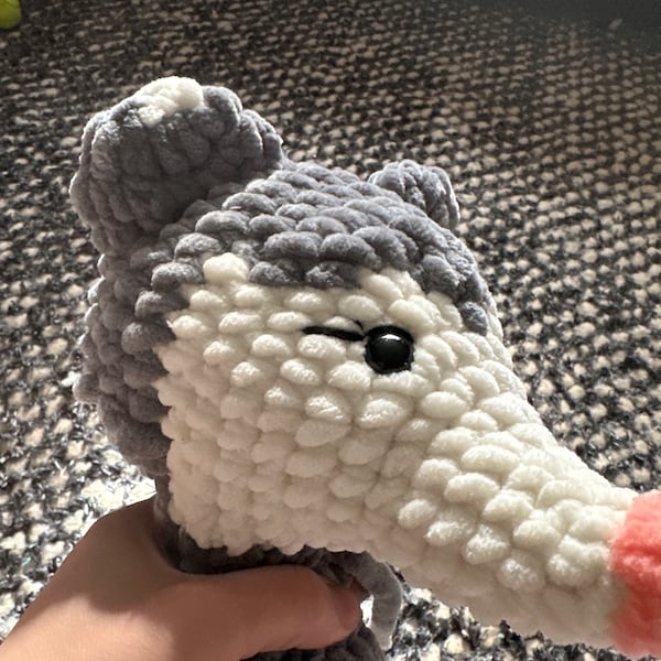 PATTERN: Plush Polly the Possum Pattern - Amigurumi Chunky Possum ...