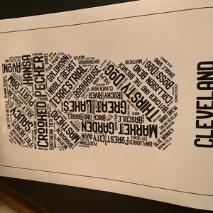 Cincinnati Breweries Map - Etsy