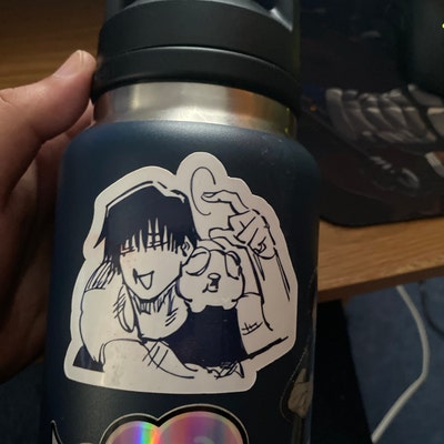Inumaki Toge drink Water Meme Sticker Jujutsu Kaisen - Etsy