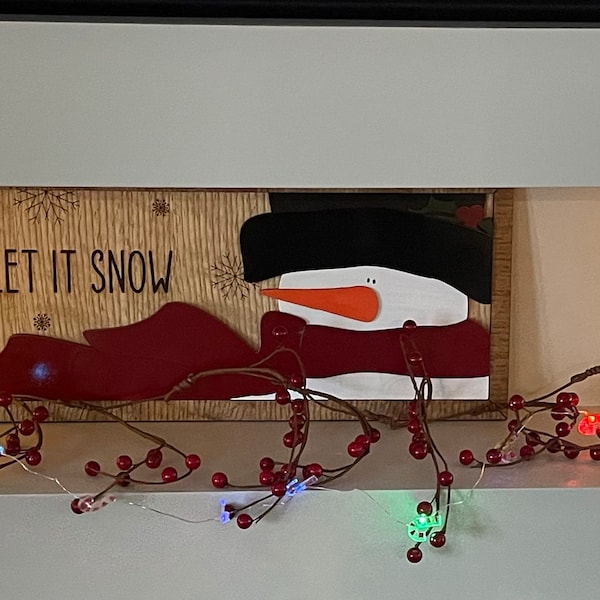 Snowman Sign #2 SVG, Digital File, Laser File - Etsy