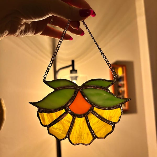 Cactus Minis Stained Glass Pattern, Stained Glass Patterns, Digital ...