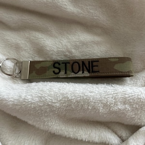 Military Keychain, Personalized Military Gift, ROTC, JROTC, Monogram ...