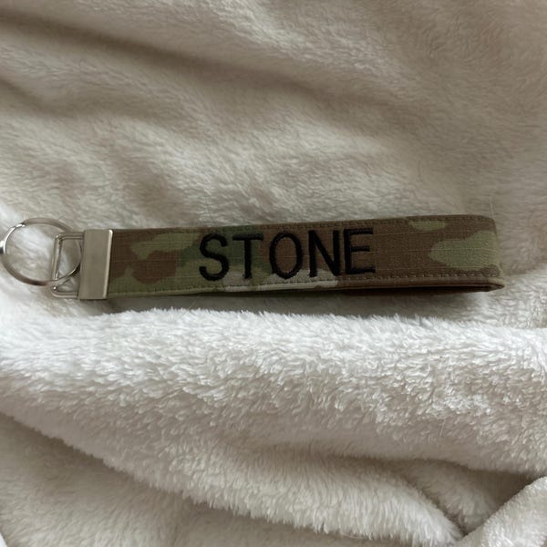 Military Keychain, Personalized Military Gift, ROTC, JROTC, Monogram ...