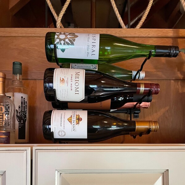Floor to Ceiling Wine Rack. Holds up to 120 Bottles. Dual Sided. Width ...