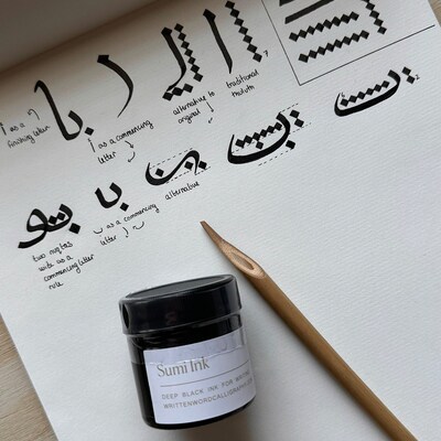 Islamic Calligraphy Art Thuluth Practice Sheets Script Quranic ...