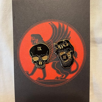 The Locked Tomb House Pins V2 - Etsy