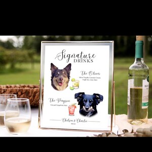 Custom Pet Seating Chart, Dog Seating Chart Sign, Custom Seating Chart ...