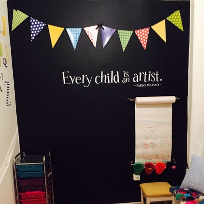 Every Child is an Artist Wall Decal Children Artwork Display Vinyl ...