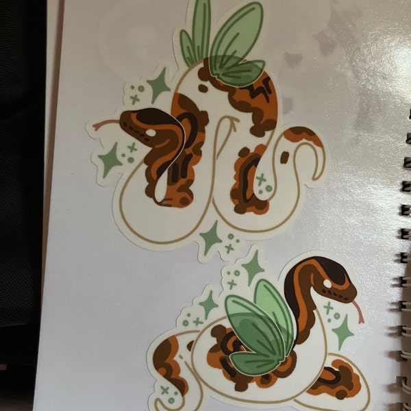 Fable Fairy Snake Waterproof Stickers! - Etsy