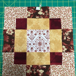 Antique Tile Quilt Block Pattern // Learn to Quilt // Quilting for ...