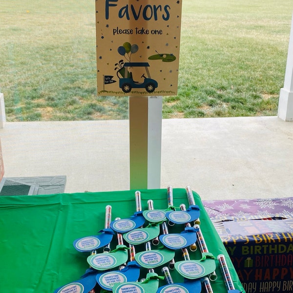 Golf Party Favors (20) - Golf Birthday Party, Golf Favor, Golf Treat ...