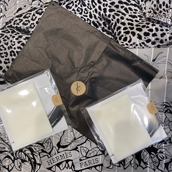 Transparent Matte Sticky Notes | Plastic Clear Sticky Notes for ...