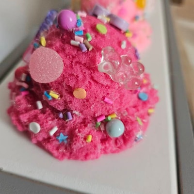 Dog Fake Sprinkles Mix Corgi, Paw Print, and Bone Fimo Slices Polymer ...