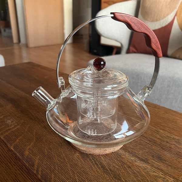 Glass Teapot | High Temperature Resistant Glass Steaming Teapot ...
