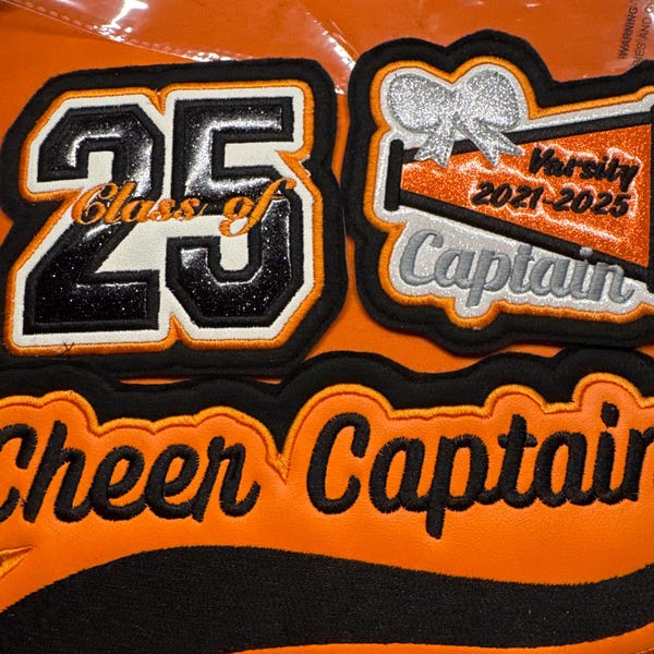 Personalized Letterman Jacket Patch | Custom Jacket Patches | Class of ...