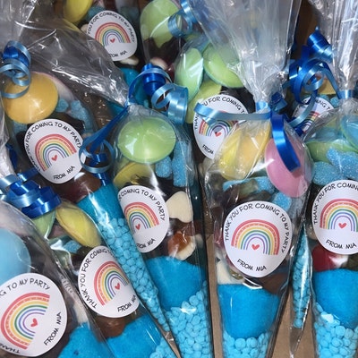 Pre-filled Sweet Cones , Santa Faces, Stocking Filler, Favours ...
