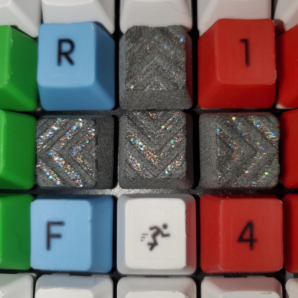 DES Keycap Set, Ergonomic Sculpted Keycaps - Etsy