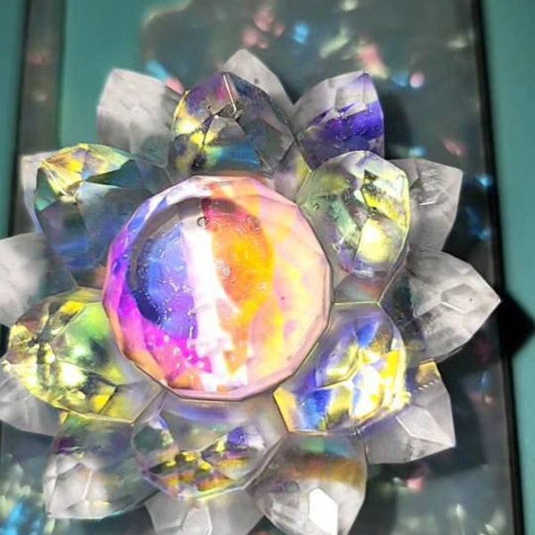 Dusty Peachy Gemstone Druzzy Holographic Agate Geode Inspired Popsocket - Etsy