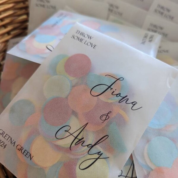 Snow Confetti Snowfetti® Biodegradable 100% Natural Water Soluble ...