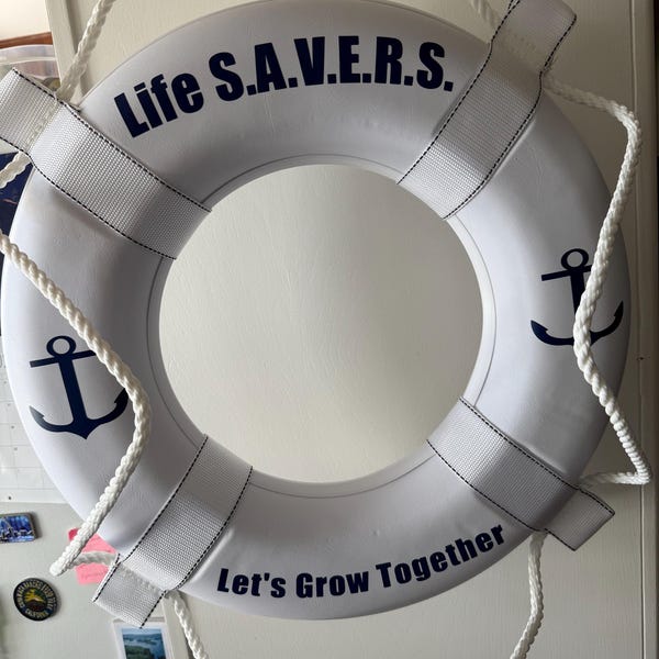 Decorative Life Ring - Custom Life Ring | Boat Wedding | Custom Boat ...