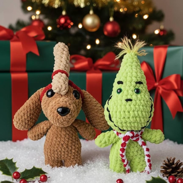 Baby Dog, Max, Crochet Pattern, PDF, Digital, Download, Christmas ...