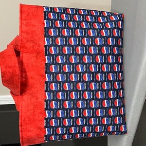 18x10 Pepsi Fabric 100% Cotton Fabric Remnant Coke Soda - Etsy