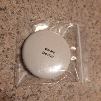 Normal People Scare Me Button Pinback Badge 1 Inch - Etsy