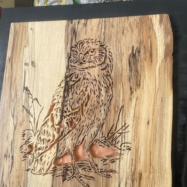 Owl Scroll Saw Pattern Jpeg Only - Etsy