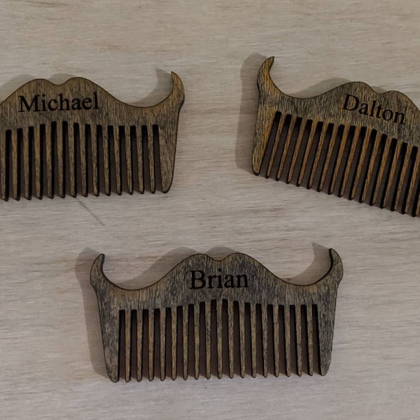 Beard Combs Svg, Hair Combs, Combs Svg Dxf Files for Laser, Hair ...