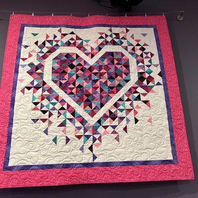 PDF Exploding Heart Quilt Pattern Digital Download by Slice of - Etsy