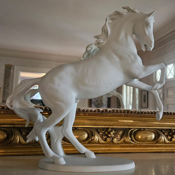 AK Kaiser Limited Edition Sitting Angel Holding Bird Bisque Porcelain ...