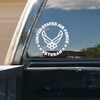 USAF Air Force Veteran Car Truck Window Laptop Decal Sticker - Etsy