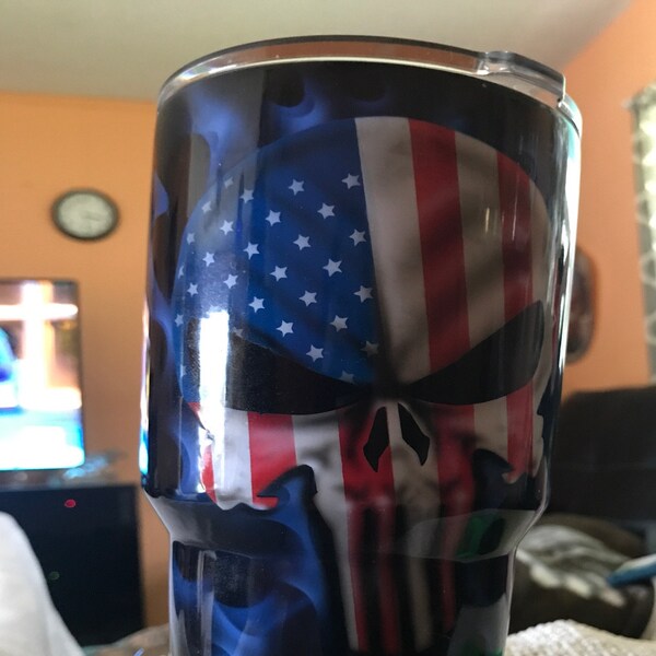 American Flag Skull Yeti, American Flag Ozark, USA Ozark, USA Yeti ...