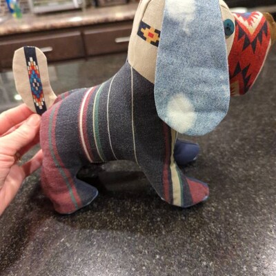 Stuffed Animal Standing Puppy Dog PDF Sewing Patterns & Tutorials ...