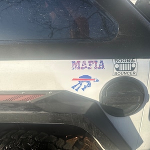 Josh Allen's Drawing Mafia Sticker Car Decal Buffalo - Etsy