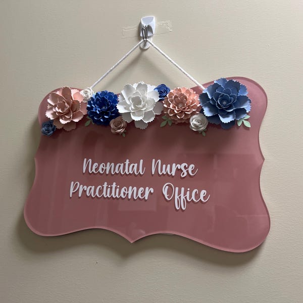 Custom Acrylic Birthday Party Table Sign, Personalized Event Special ...