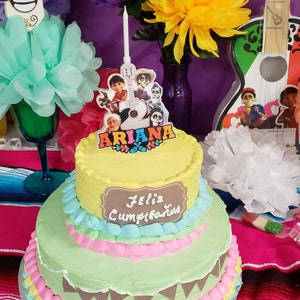 Disney COCO Cake Candle, Personalized Birthday Candle, Cake Topper ...