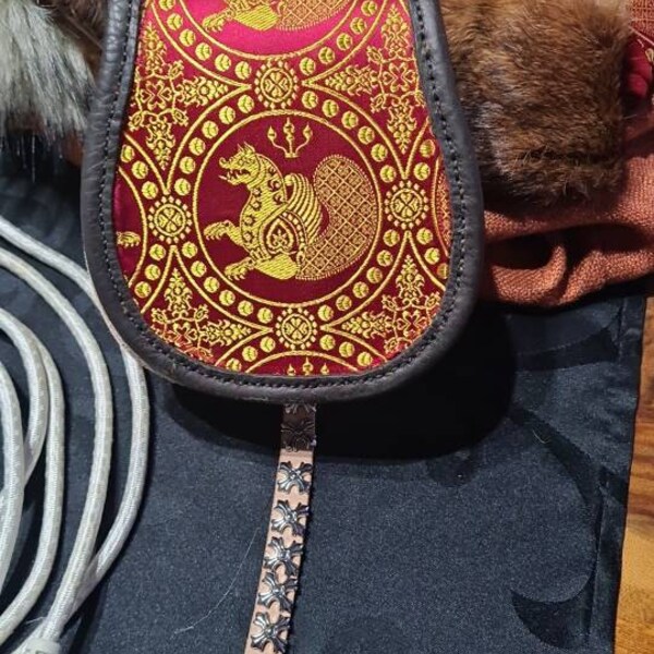 Senmurv Silk Brocade From Saint-leu & Moschevaya Balka - Byzantine ...