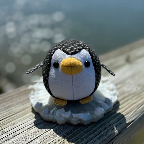 Penguin Plush Pattern - DIY Penguin Sewing Pattern - Plush Toy PDF ...