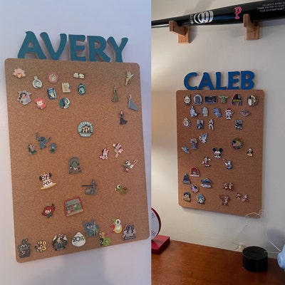 Personalized Cork Board With Name Cork Board Letters - Etsy
