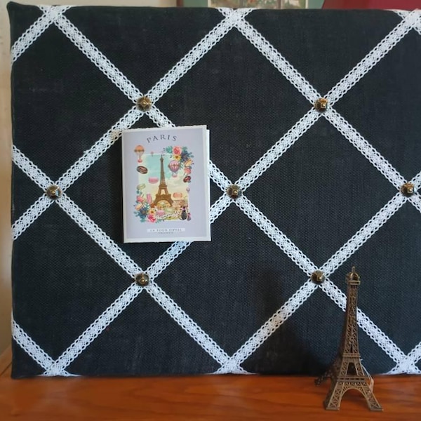 Damask French Memo Board, Bulletin Board, Cork Board - Your Choice of ...