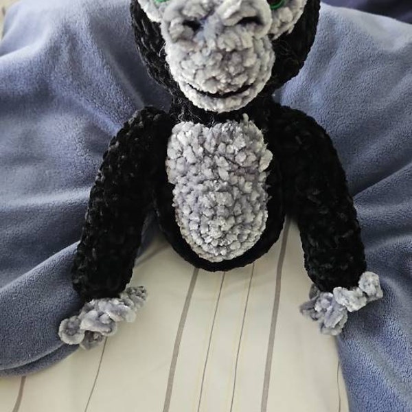 Crochet Pattern - Mayangi and Matondo, Mountain Gorillas - Amigurumi - Etsy