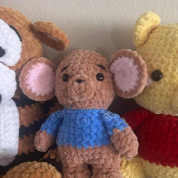 Low-sew PDF Winnie Pooh Roo Crochet Pattern / Amigurumi Crochet Pattern ...