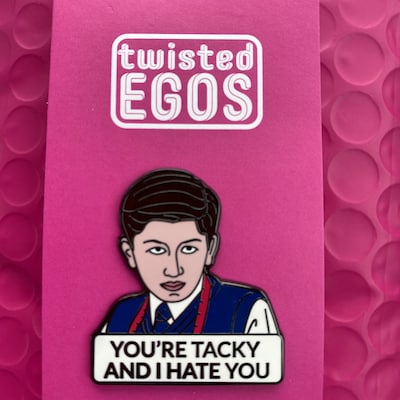 You're Tacky and I Hate You Enamel Pin School of Rock Inspired - Etsy