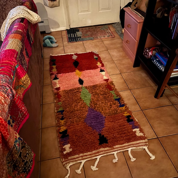 Morocco Berber Rug ,beniourain Handmade Rug ,custom Handmade Wool Rug ...