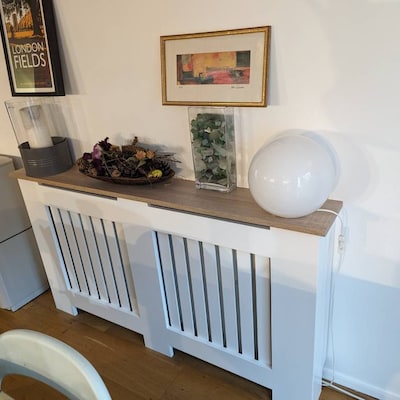 Oak Top Custom Radiator Cover - Etsy UK