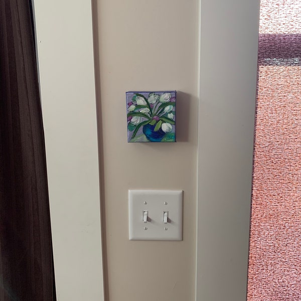 Mini Still Life, Mini Florals, Mini Flower Art, Mini Artwork, Rose ...