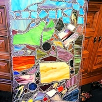 Colorful Stained Glass Scrap Pieces – Ideal for Mosaics, Resin Art ...