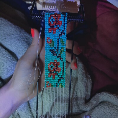 Bead Loom Patterns Narrow Seed Bead Loom Bracelet Pattern - Etsy